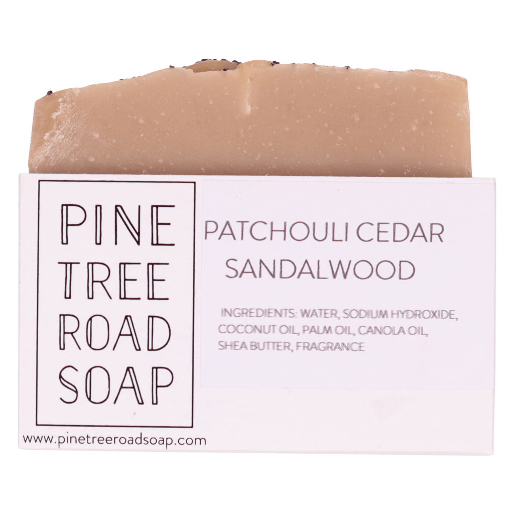 Patchouli Cedar Sandalwood Pine Tree Road Soap - Covenant Wellness Center